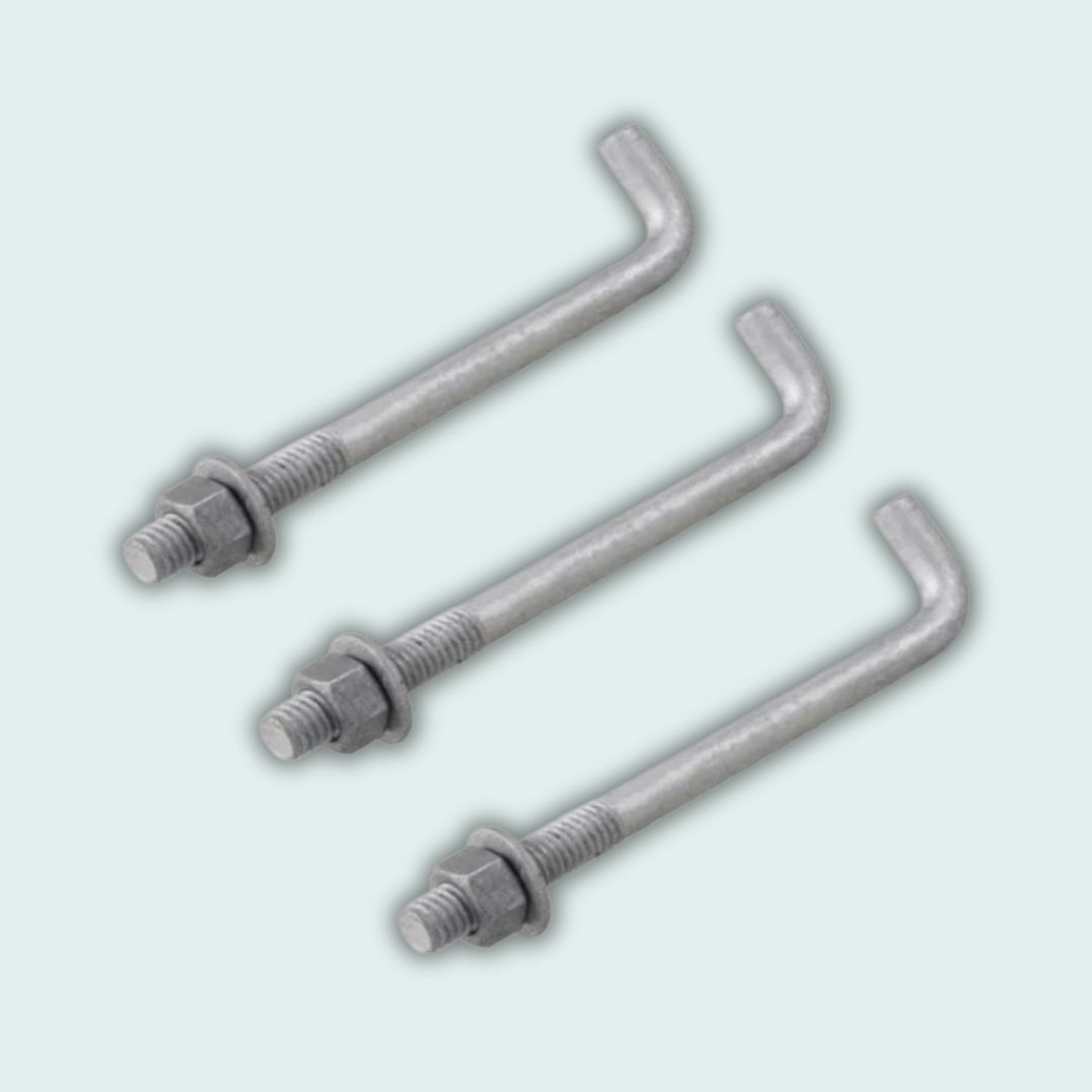 RCC J-Type Anchor Bolts Manufacturer & Supplier