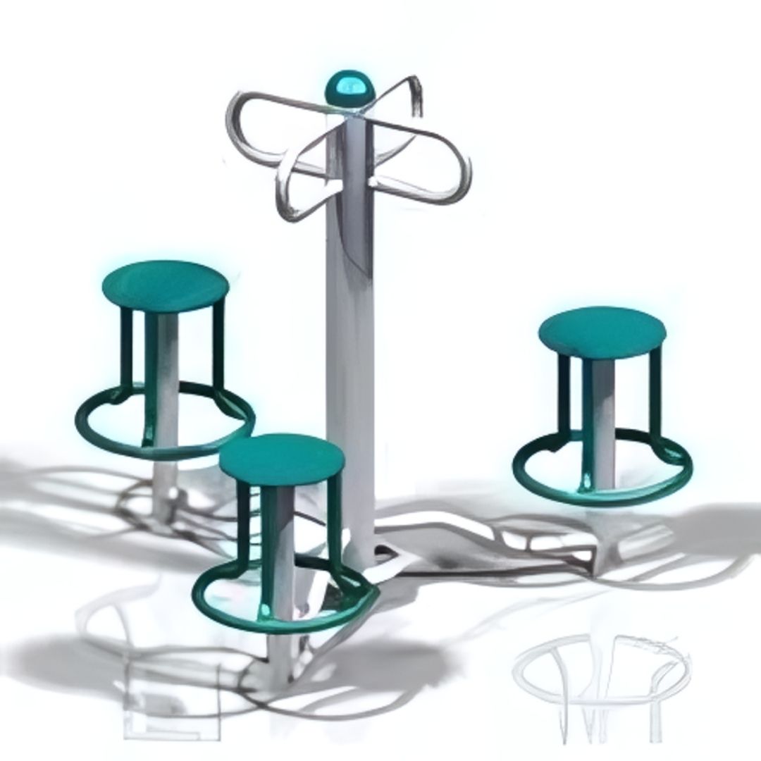 Seated Twister Machine – OEM Outdoor Gym Equipment