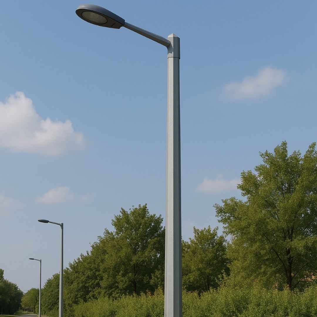 Durable Octagonal Street Light Poles for Urban Lighting