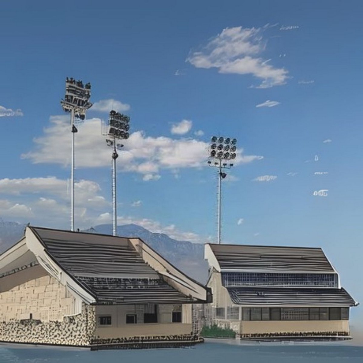 High Mast Lighting Poles for Roads & Stadiums -Triveni Solar