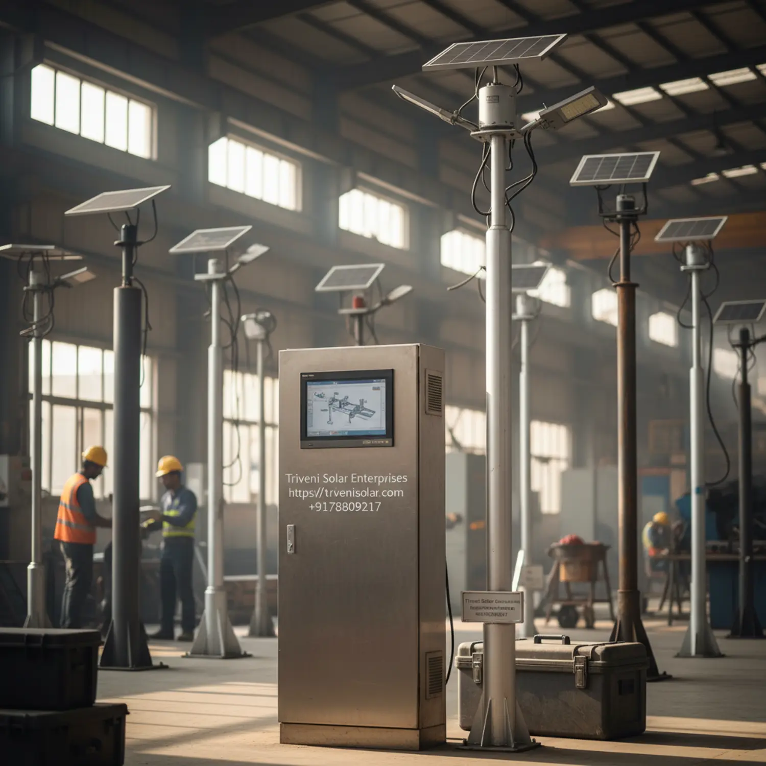 New Ultimate Custom Solar Lighting Poles