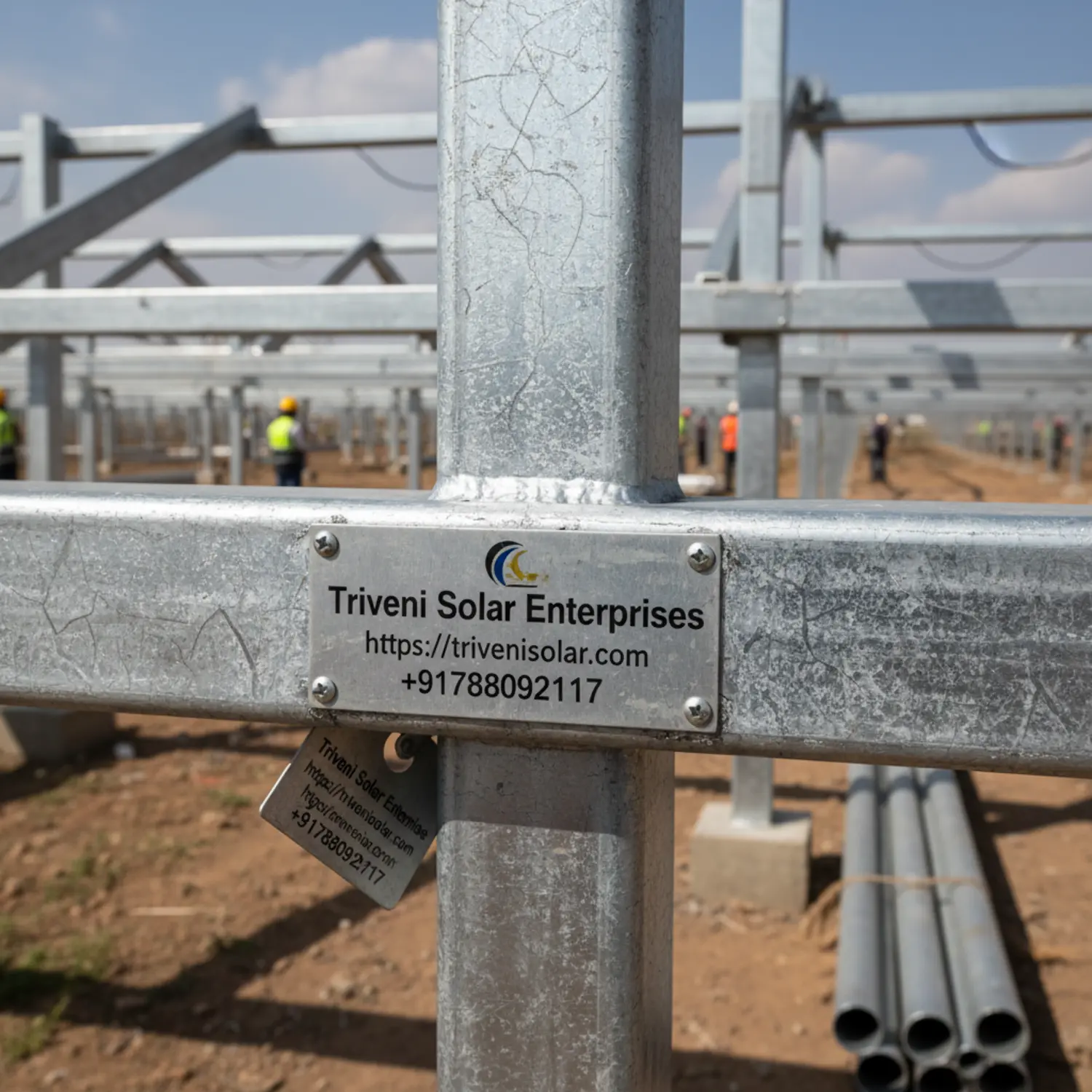 Master Hot Dip Galvanized Solar Structures